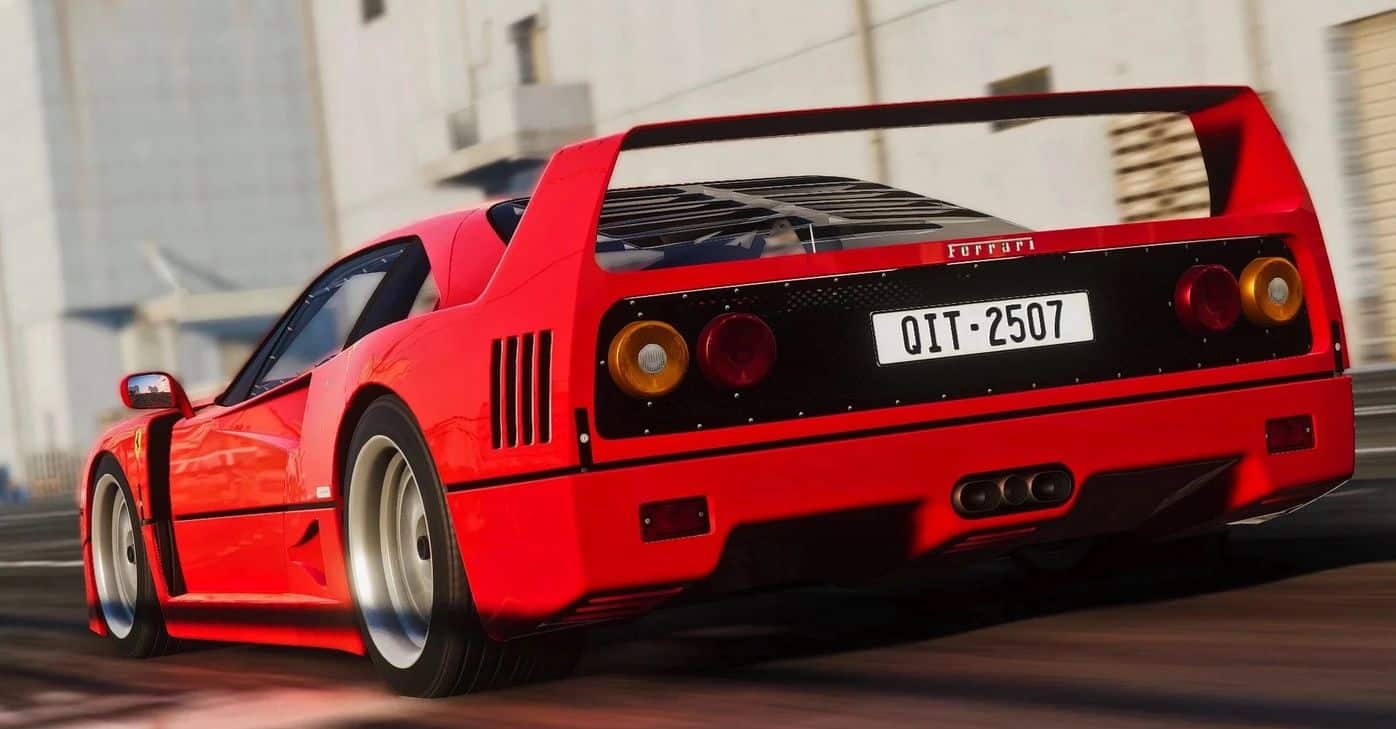 Ferrari F40 v0.32 | BeamNG Mod Download
